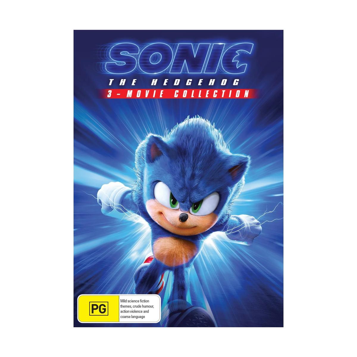 Sonic The Hedgehog - 3 Movie Collection [DVD] – DVD Hub