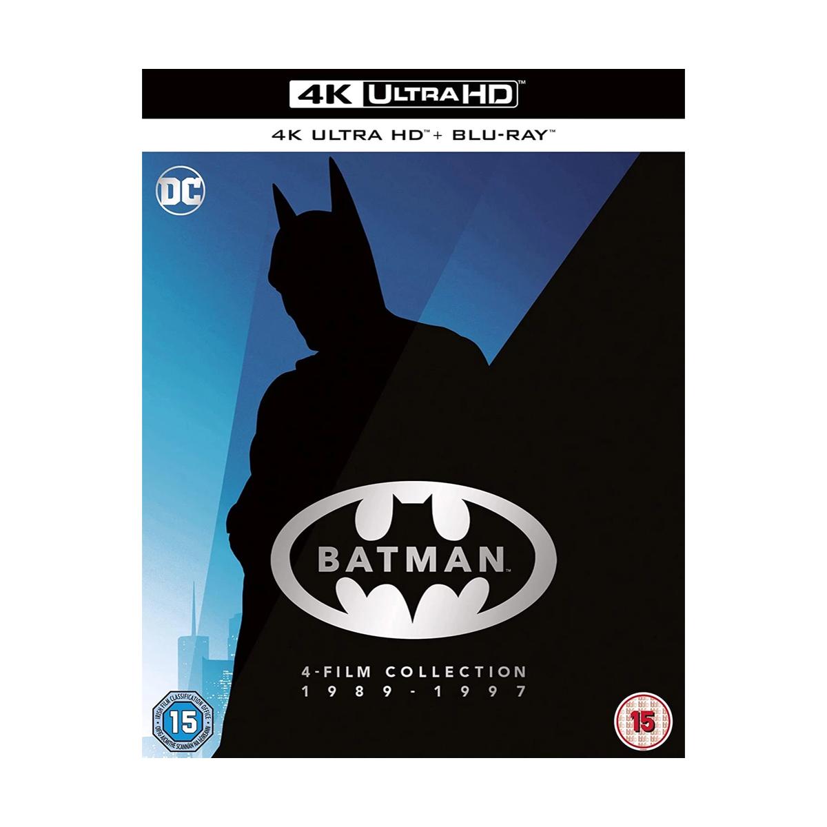 Batman - The Motion Picture Anthology 1989-1997 [4K Ultra HD + Blu-ray ...