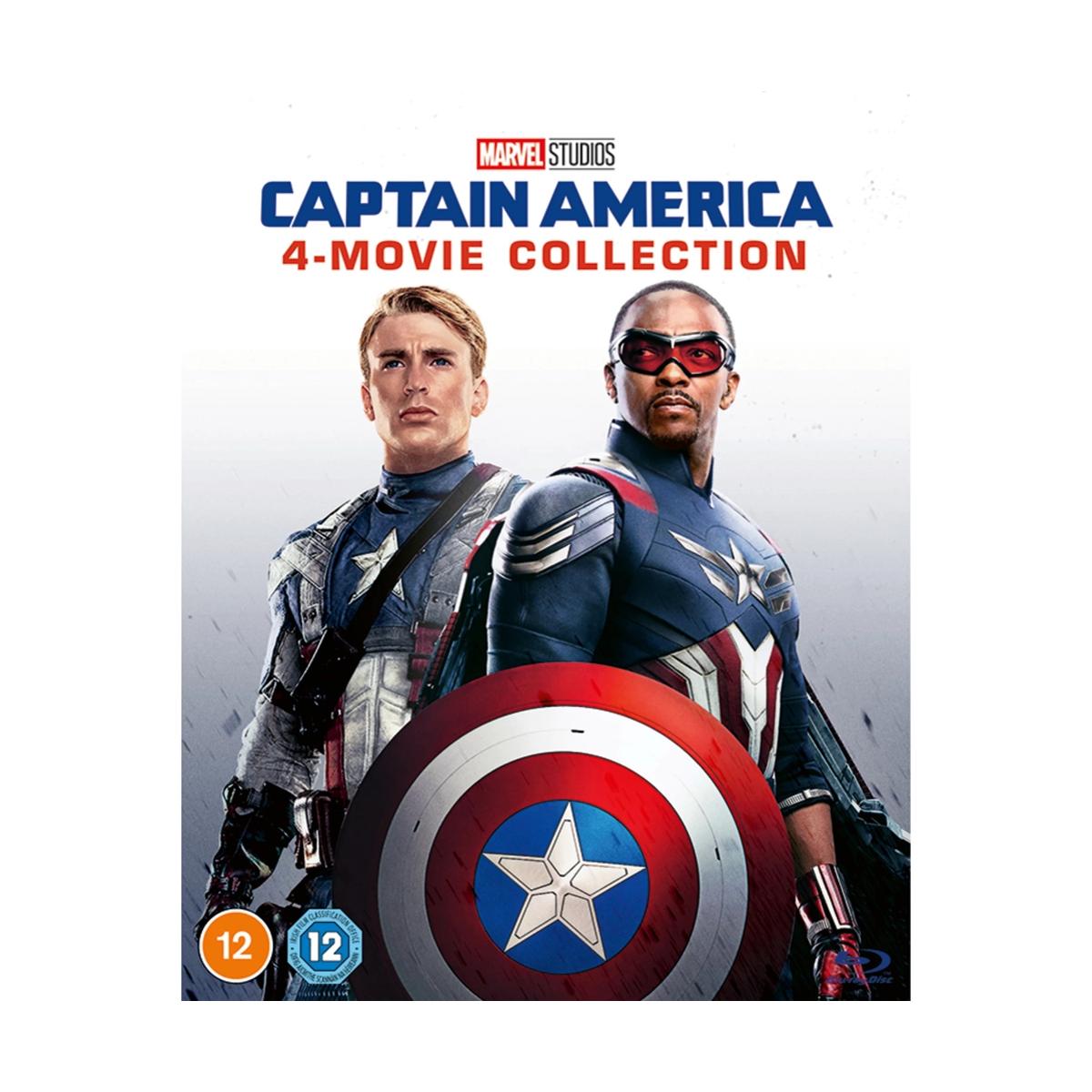 Captain America - 4 Film Collection [Blu-ray] – DVD Hub