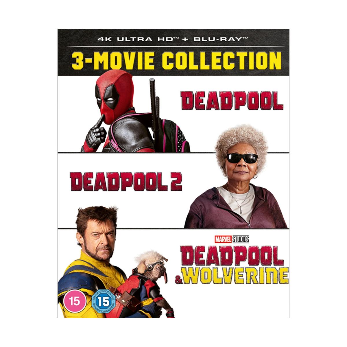 Deadpool - 3 Film Collection [4K Ultra HD + Blu-ray] – DVD Hub
