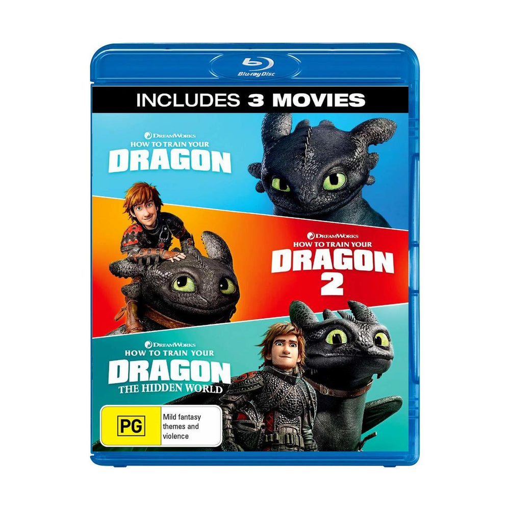 How To Train Your Dragon - 3 Movie Collection [Blu-ray] – DVD Hub
