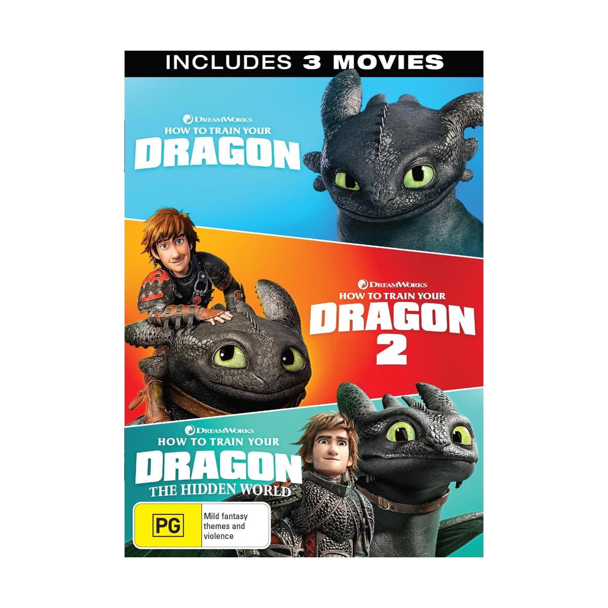 How to Train Your Dragon - 3 Film Collection [DVD] – DVD Hub