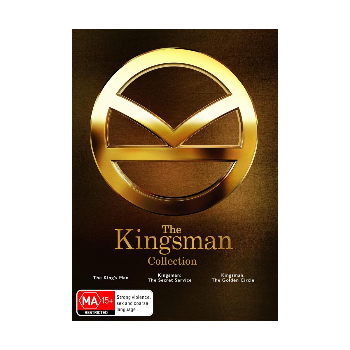 The Kingsman - 3 Film Collection [DVD] – DVD Hub