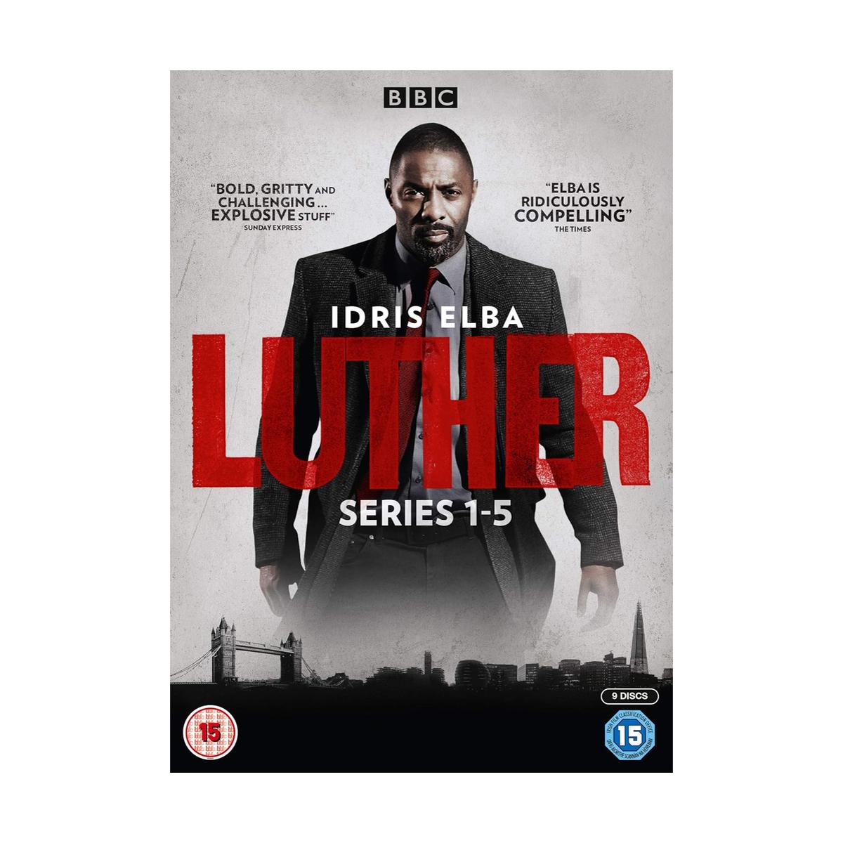 Luther: Series 1-5 [DVD] – DVD Hub