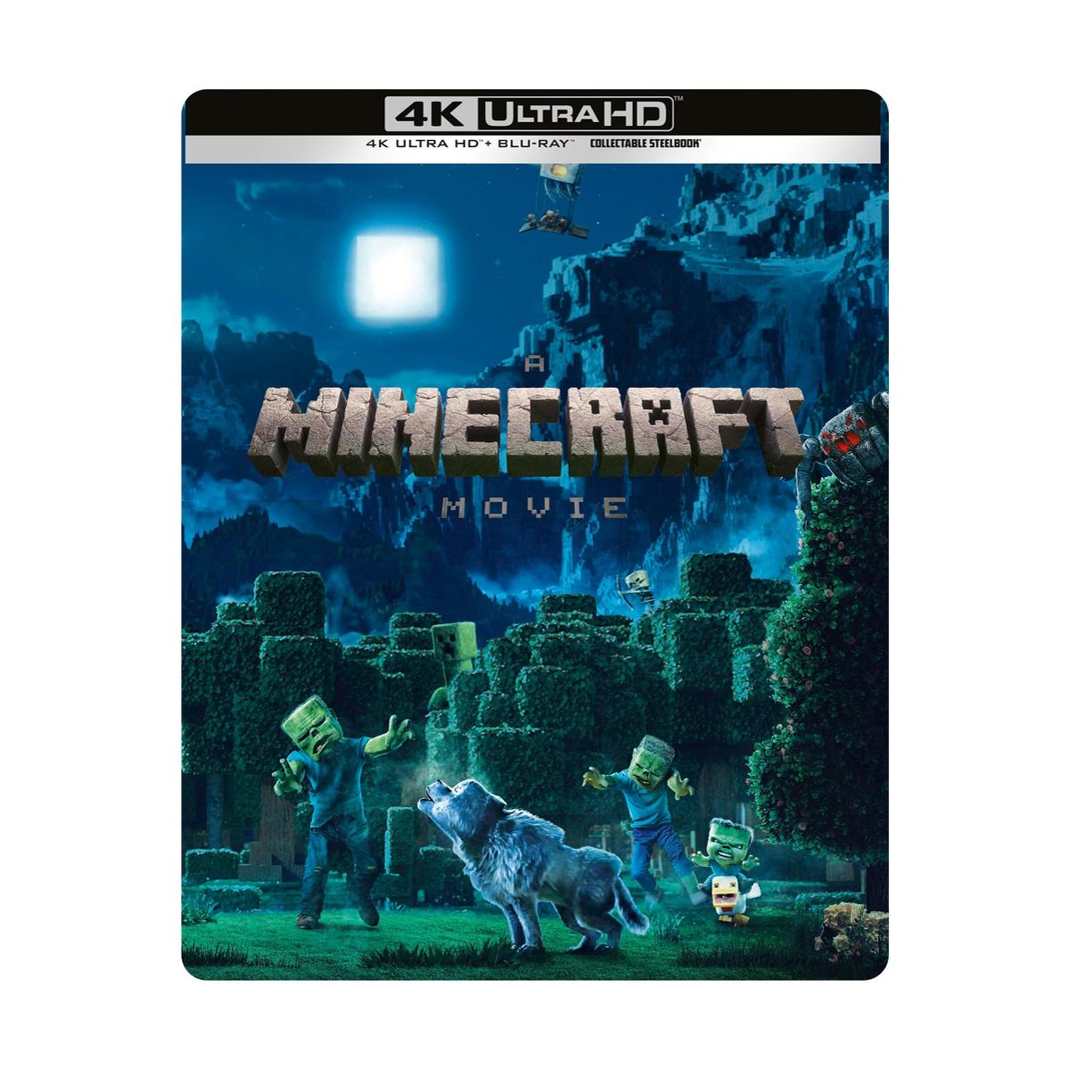 A Minecraft Movie (Night Scene Limited Edition) (Steelbook) [4K Ultra ...