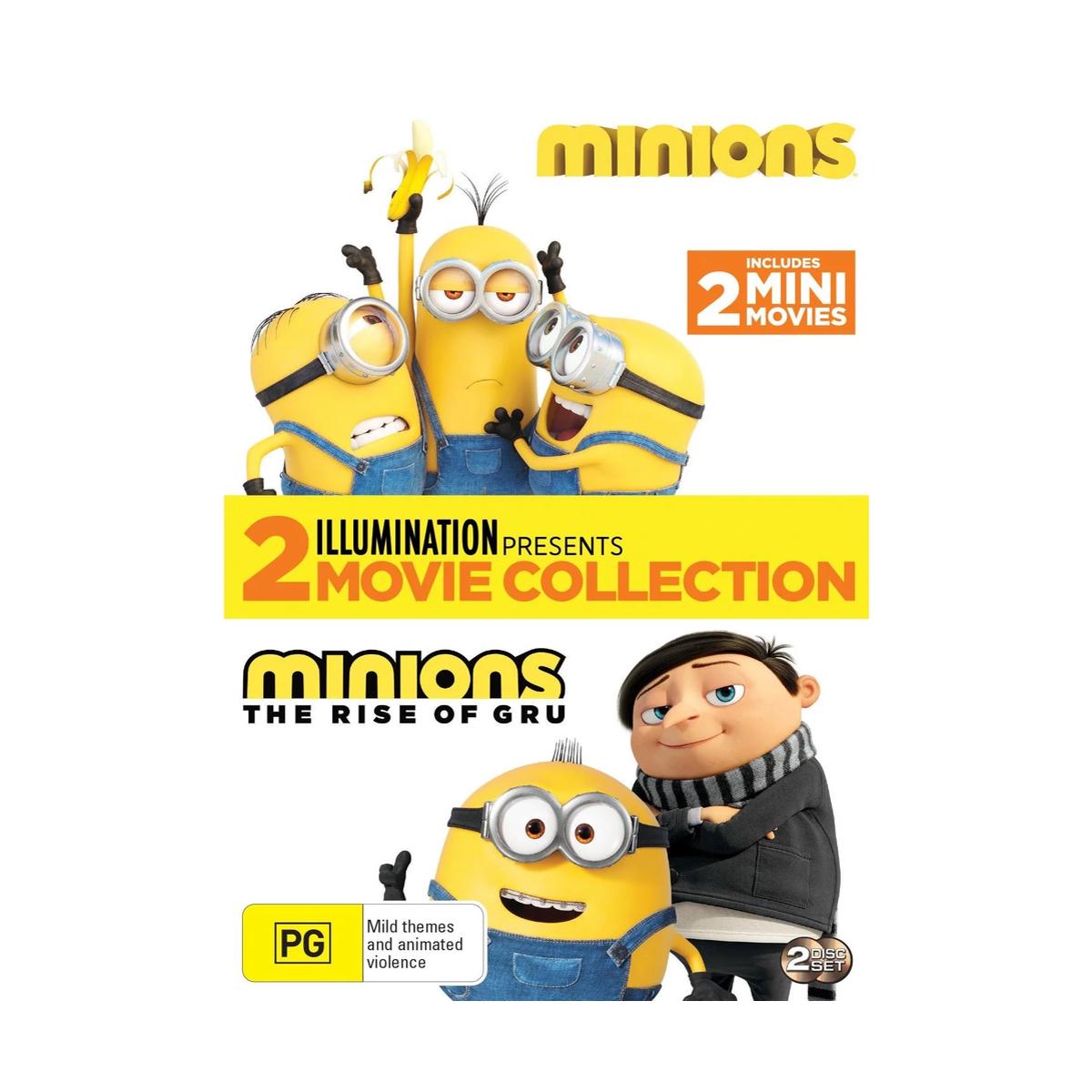 Minions / Minions: The Rise of Gru [DVD] – DVD Hub