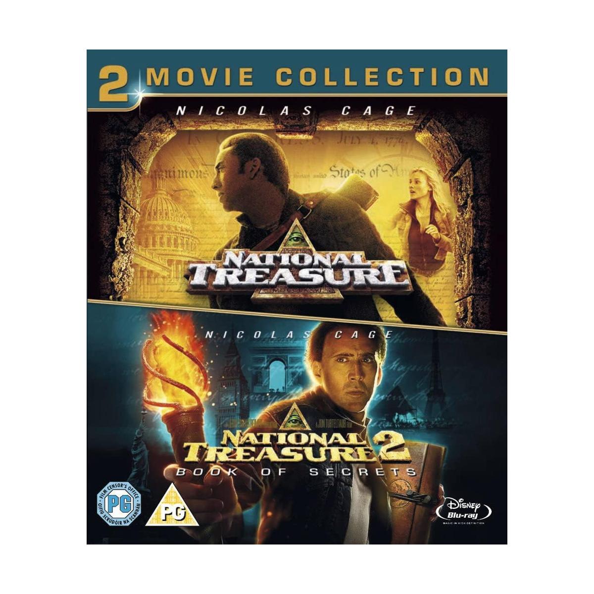 National Treasure / National Treasure 2: Book of Secrets [Blu-ray ...