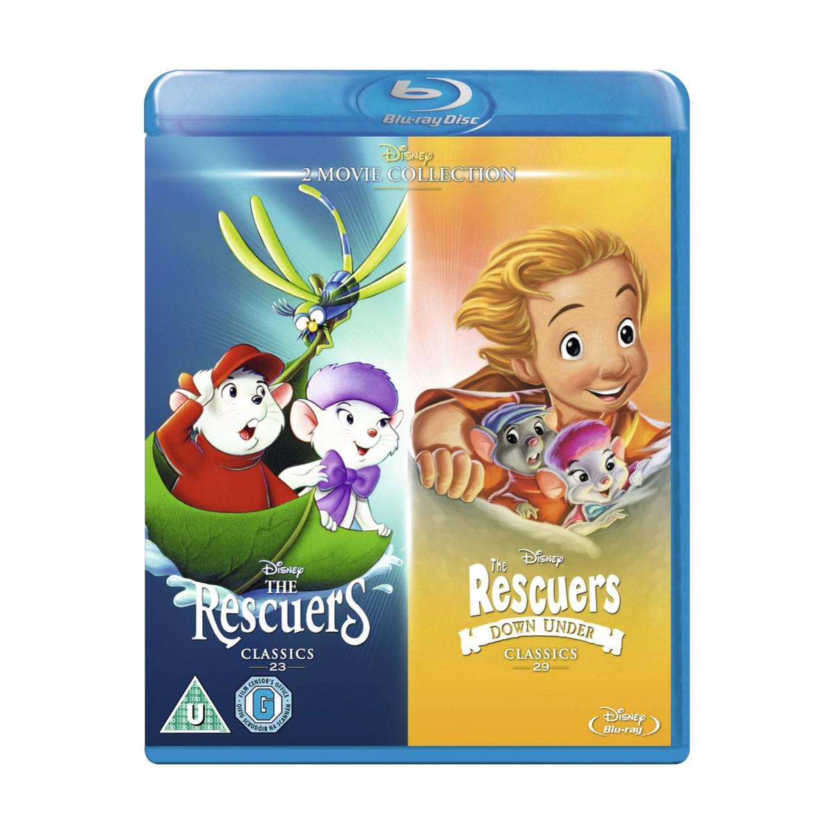 The Rescuers / The Rescuers Down Under [Blu-ray] – DVD Hub